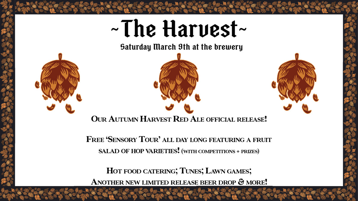 'The Harvest', presented by Earth Beer Co – Earth Beer Company